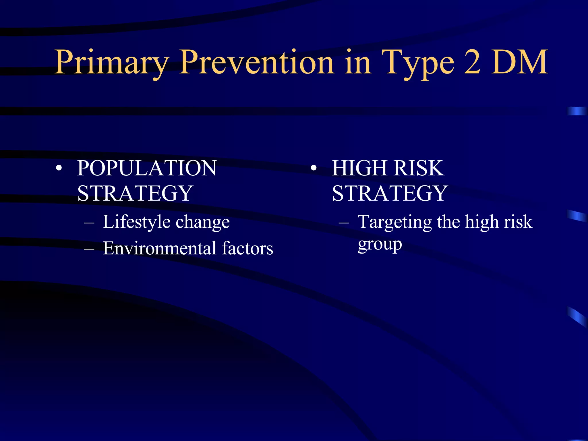 Prevent Diabetes | PPT