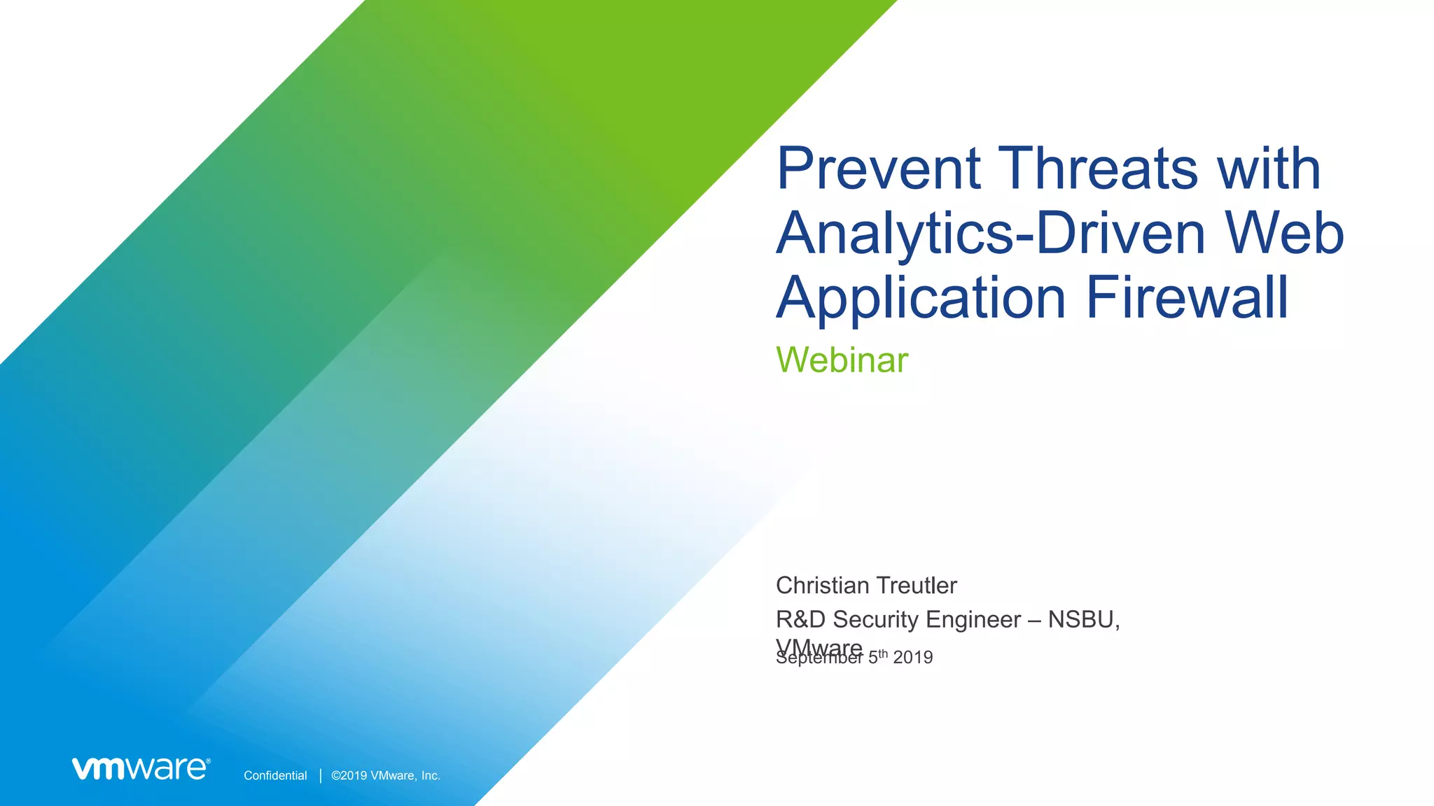 Prevent Threats With Analytics Driven Web Application Firewall Ppt