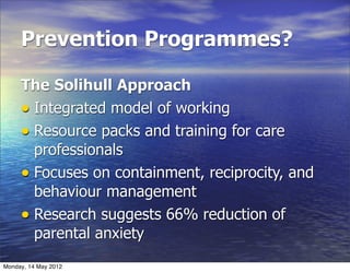 Preventative approaches in clinical psychology | PDF