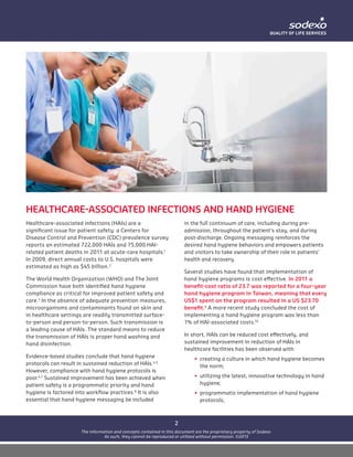 Preventative Healthcare Associated Infections Through Hand Hygiene ...