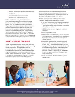 Preventative Healthcare Associated Infections Through Hand Hygiene ...