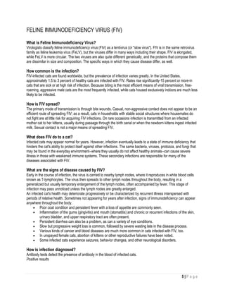 Preventative pet health manual 2015 | PDF