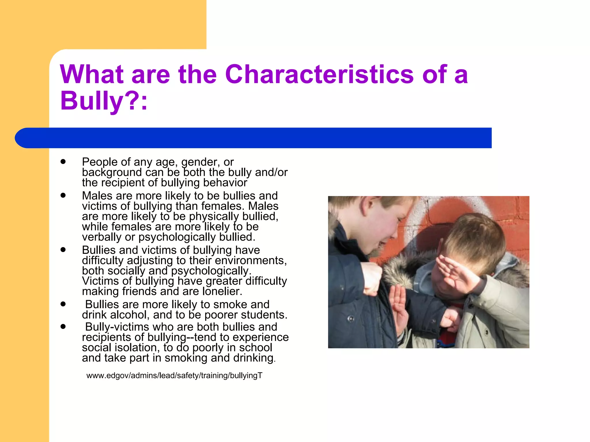Prevent Bullying At School | PPT