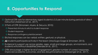 Session #44; Strategies for Preventing Problem Behavior | PDF