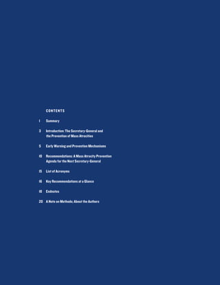 Preventing mass-atrocities | PDF