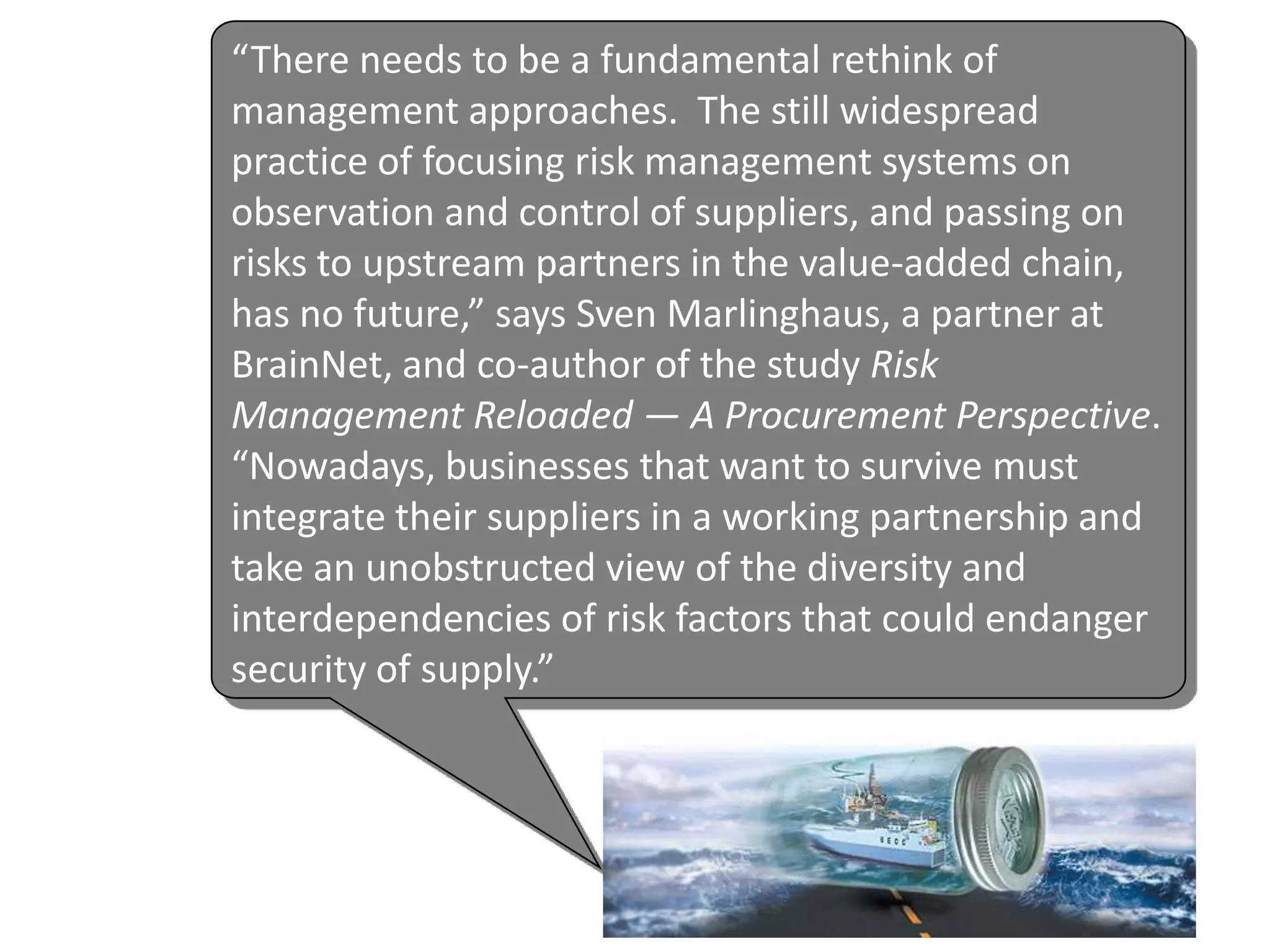 Preventing and Managing Supply Chain Disruptions | PPTX