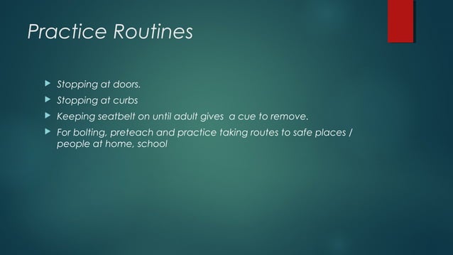 Preventing and responding to wandering and bolting behaviors | PPT