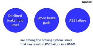 Preventing BMW DSC System Failure Essential Maintenance Tips For Car ...
