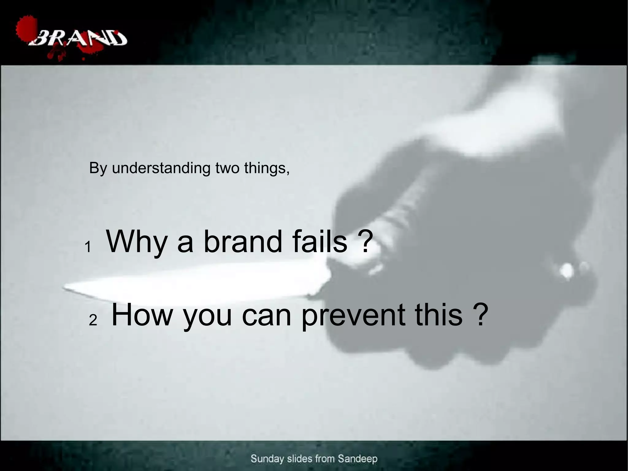 Preventing Brand Failure | PPT | Recalls | Consumer Issues