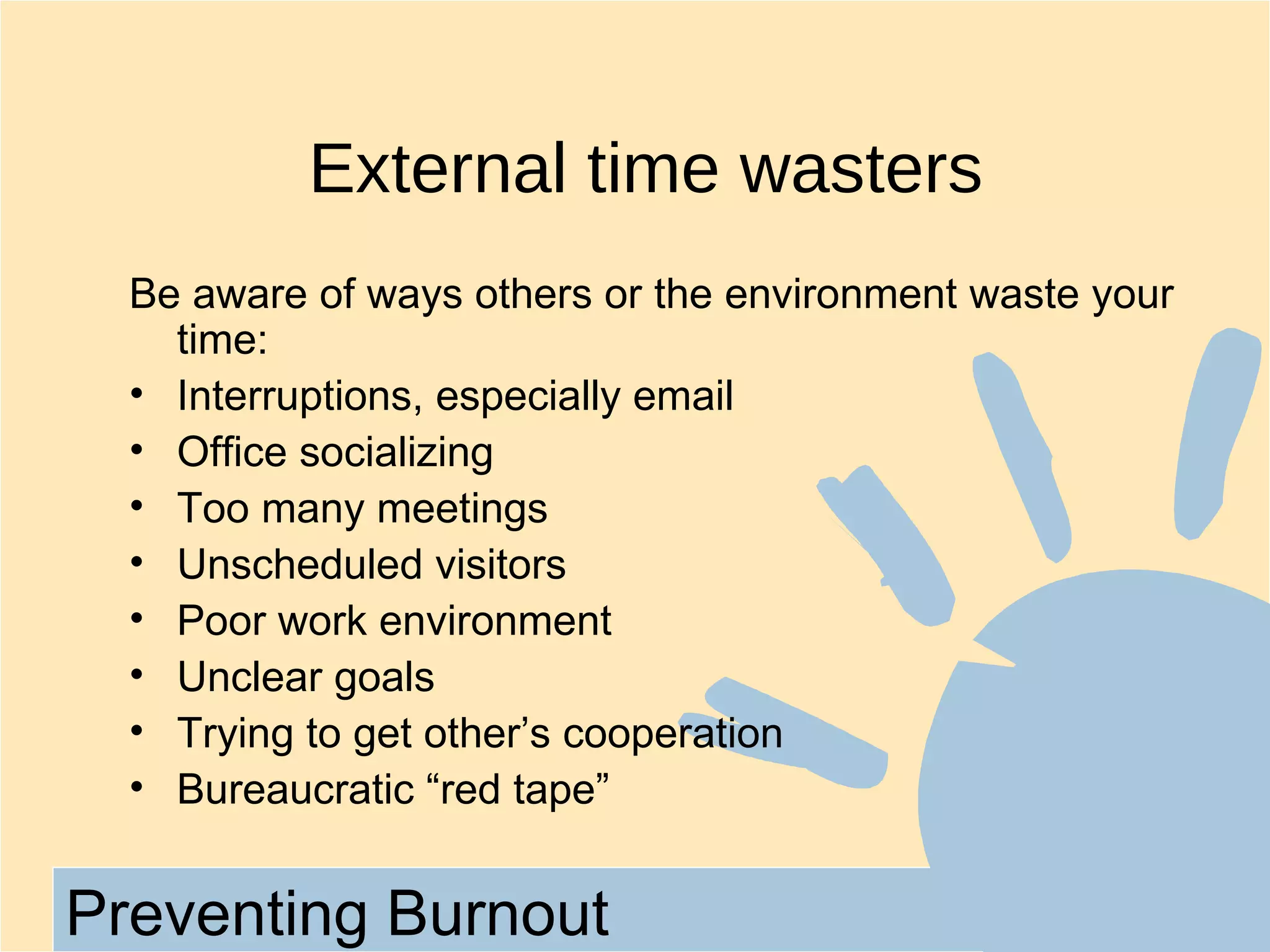 Preventing burnout ppt | PPT