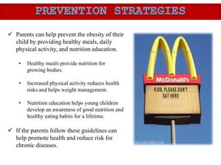 Preventing childhood obesity | PPTX