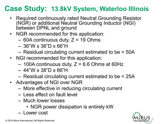 Preventing Circulating Current In Parallel Generator Applications Ppt