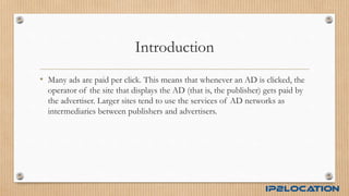 Preventing click fraud | PPTX