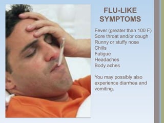 Flu Prevention and Self-Care at UNH | PPTX