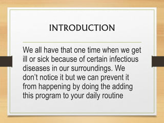 Preventing communicable diseases | PPT