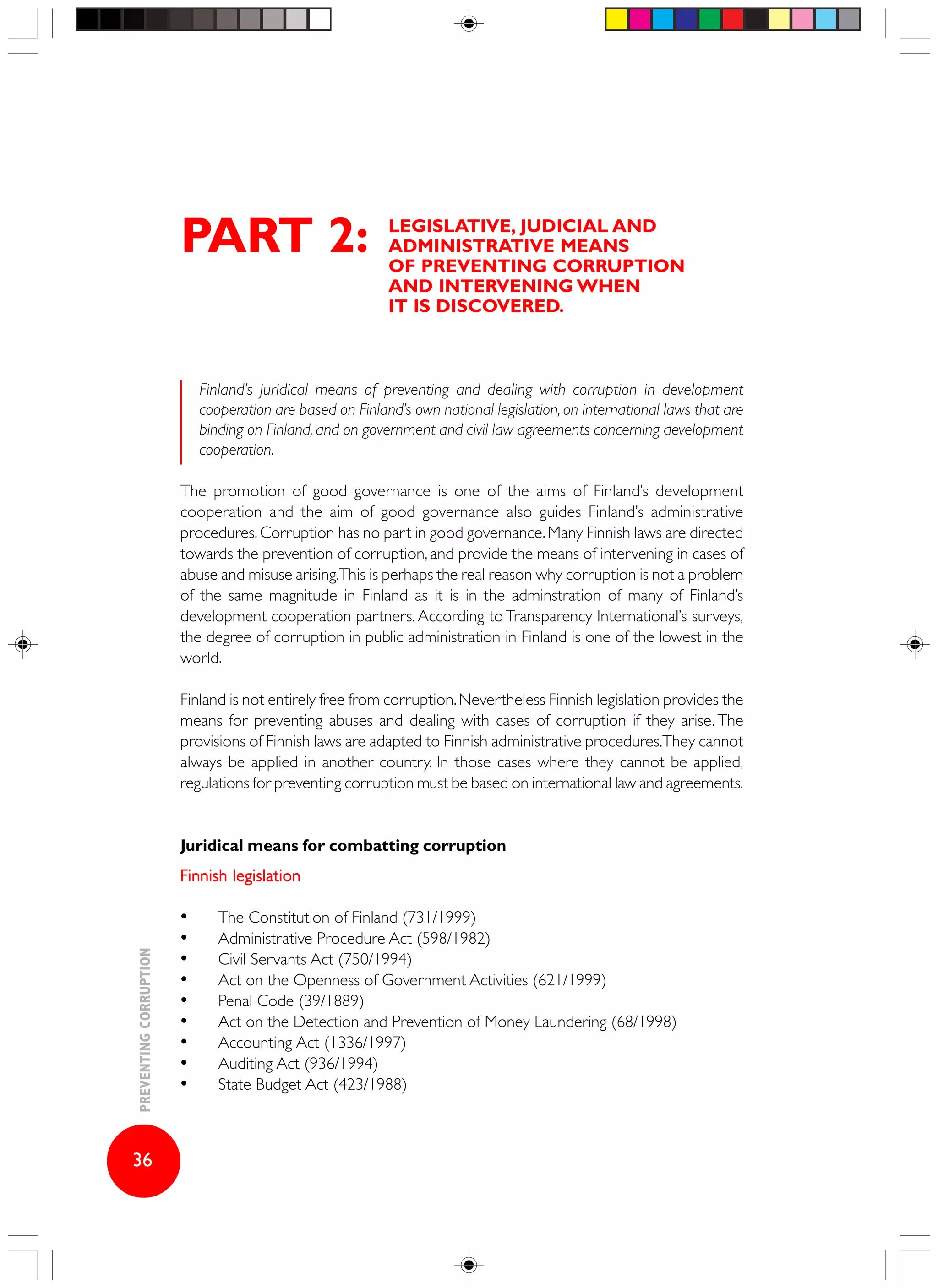 Preventing corruption | PDF