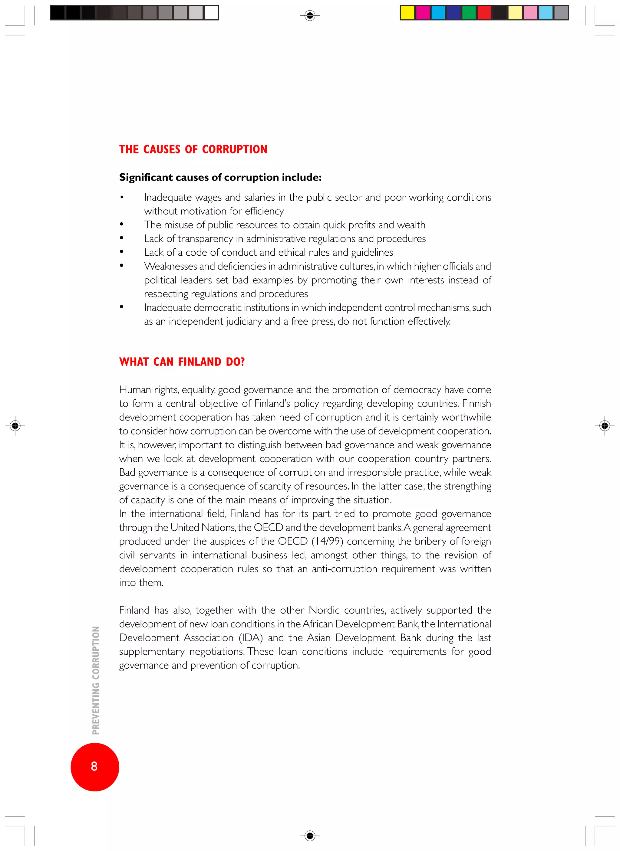 Preventing corruption | PDF