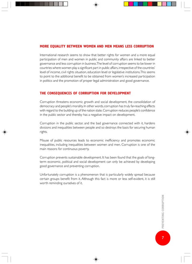 Preventing corruption | PDF