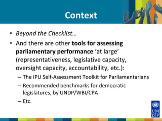 Preventing Corruption: a Toolking For Parliamentarians | PPT