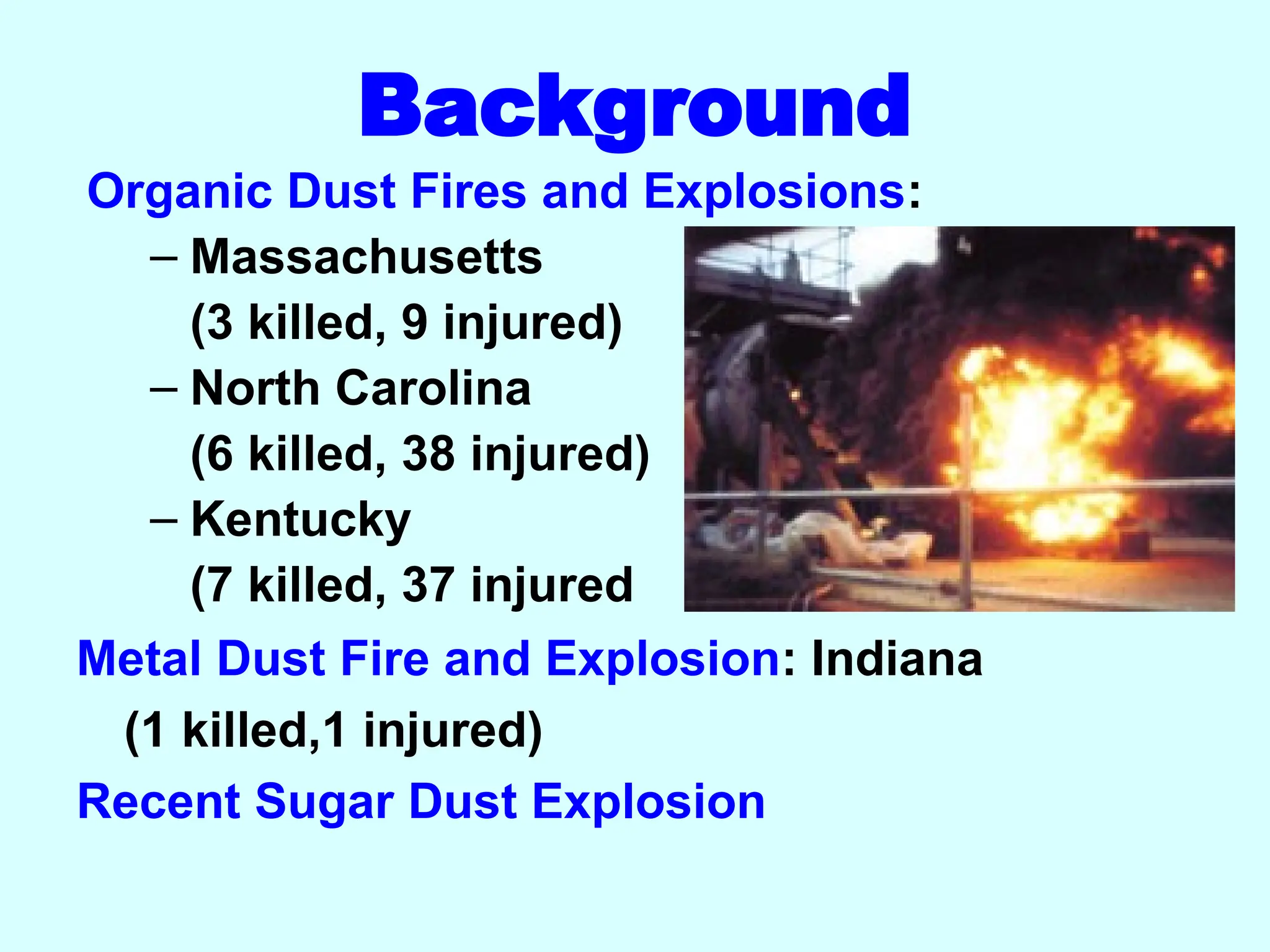 Preventing Dust Explosions and Fires in the Die Casting Industry.ppt
