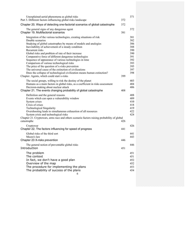 Preventing existential risks book | PDF