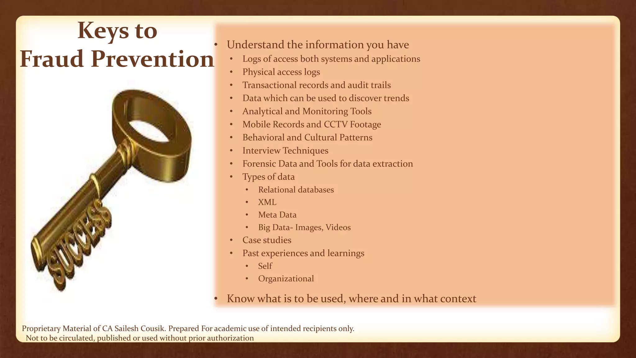 Preventing fraud Lesson-I | PPT