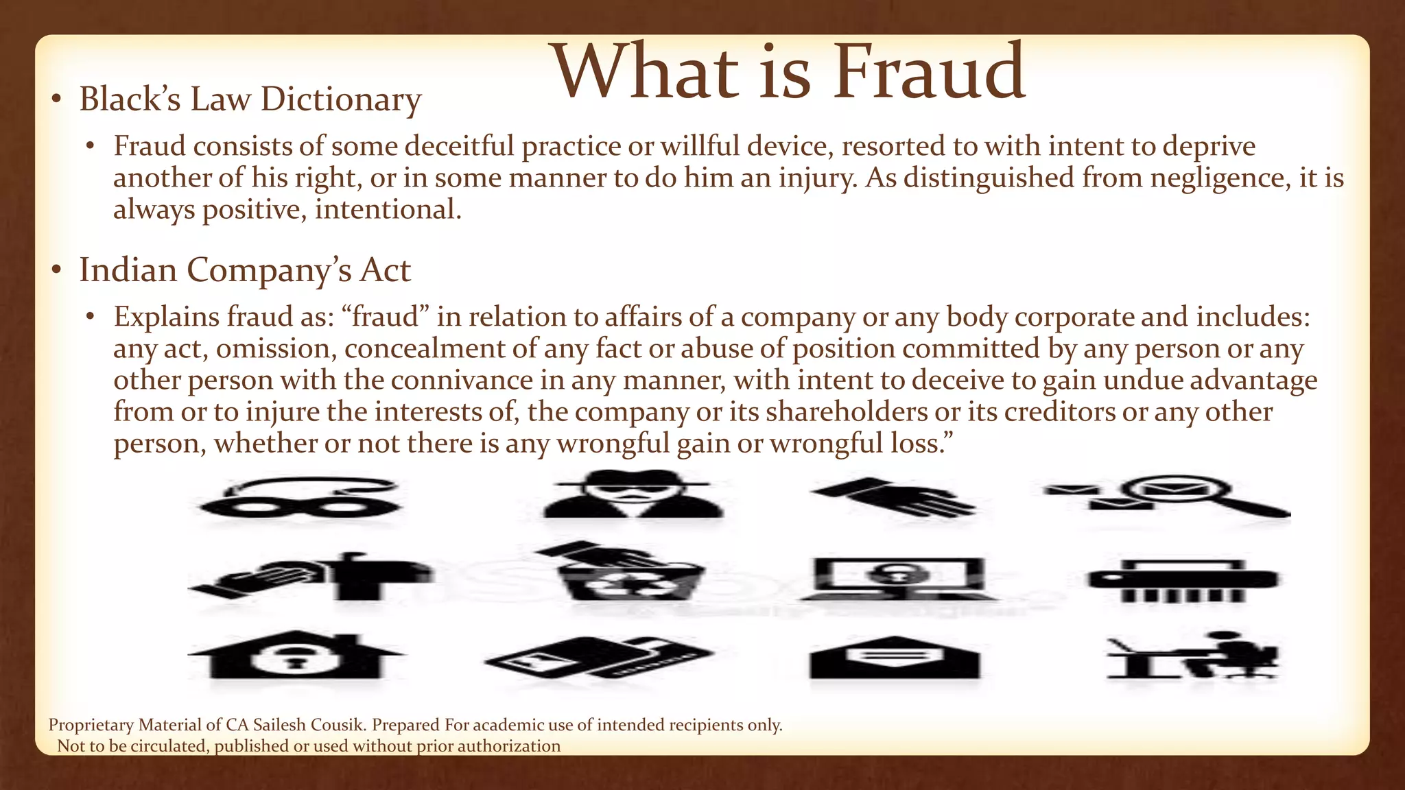Preventing fraud Lesson-I | PPT