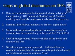Preventing illicit financial flows from the developing countries undp's ...