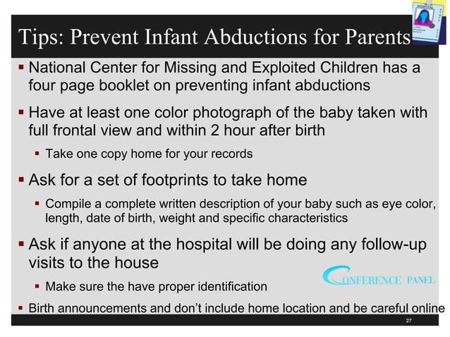 Preventing Infant and Pediatric Abduction | PDF