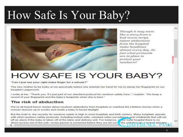 Preventing Infant and Pediatric Abduction | PDF