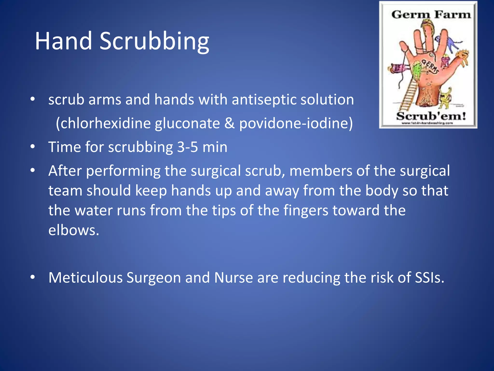 Preventing infection in Operating Theater | PPTX