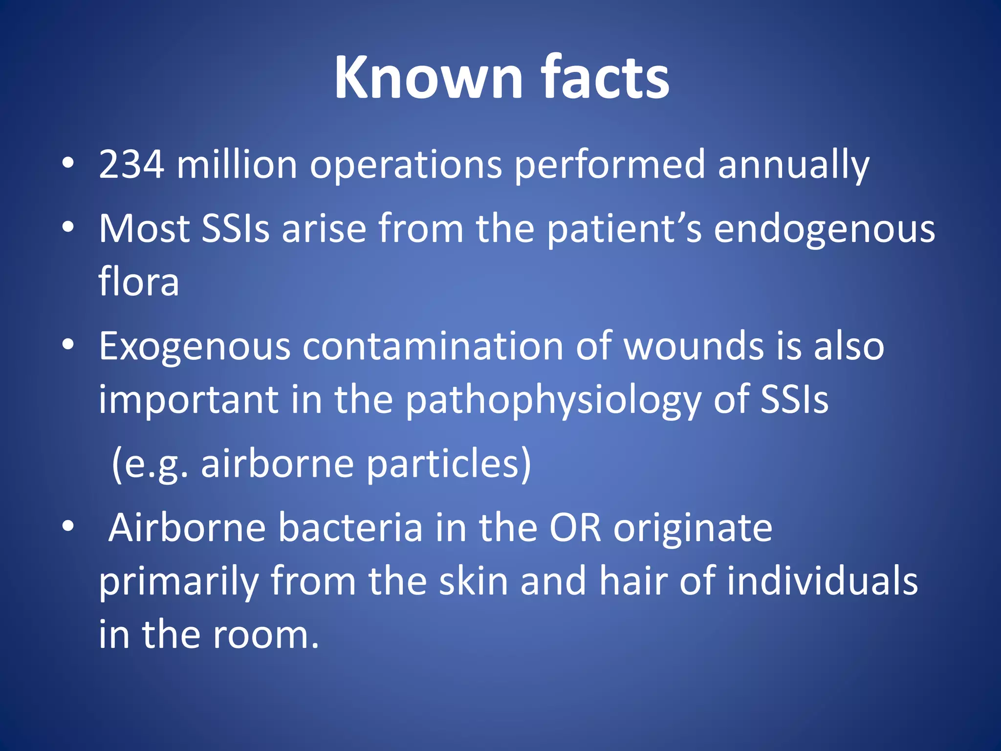 Preventing infection in Operating Theater | PPTX