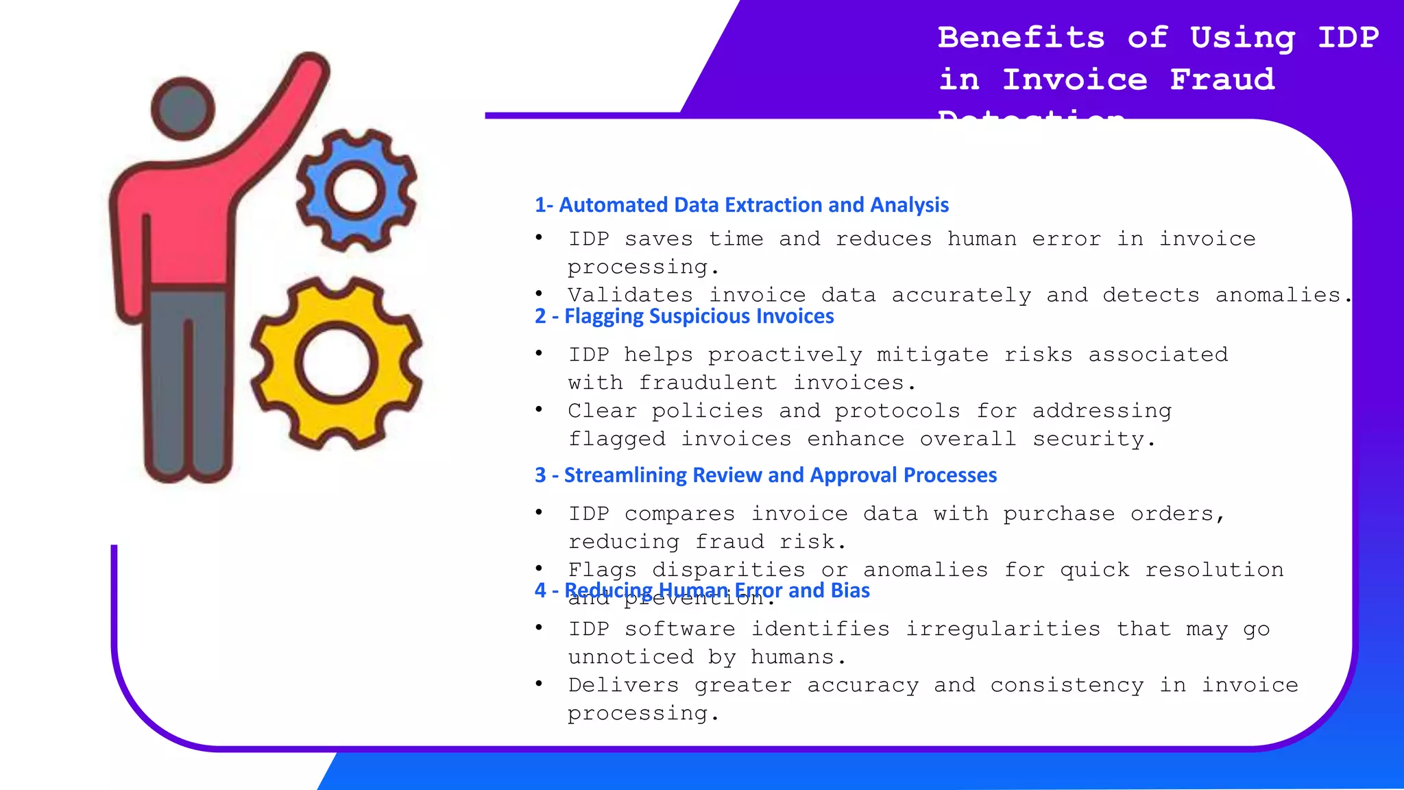 Preventing Invoice Fraud with Intelligent Document Processing | PPT