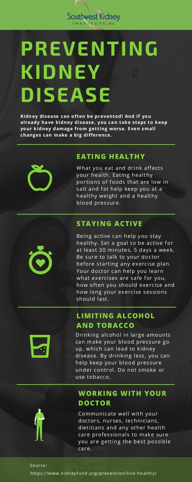 Preventing Kidney Disease | Southwest Kidney Institute