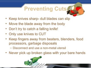 Preventing kitchen accidents1 | PPT