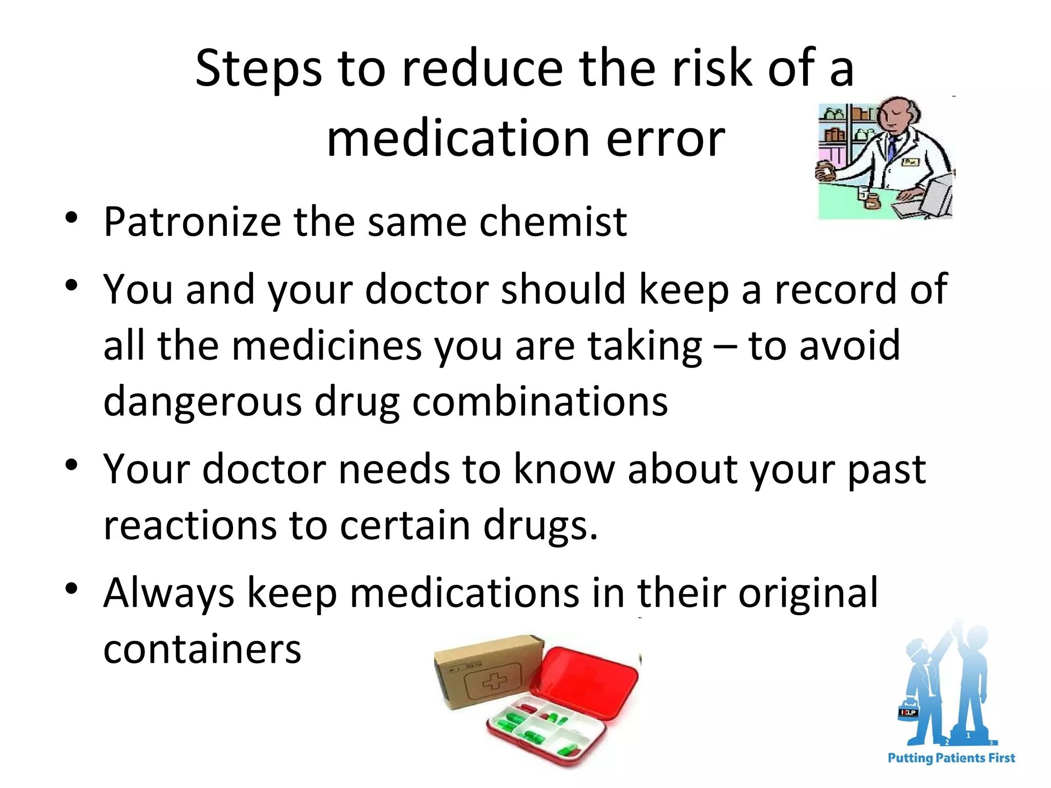 Preventing medication errors | PPT