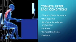 Preventing Neck and Upper Back Pain | PPTX | Physical Therapy | Wellness