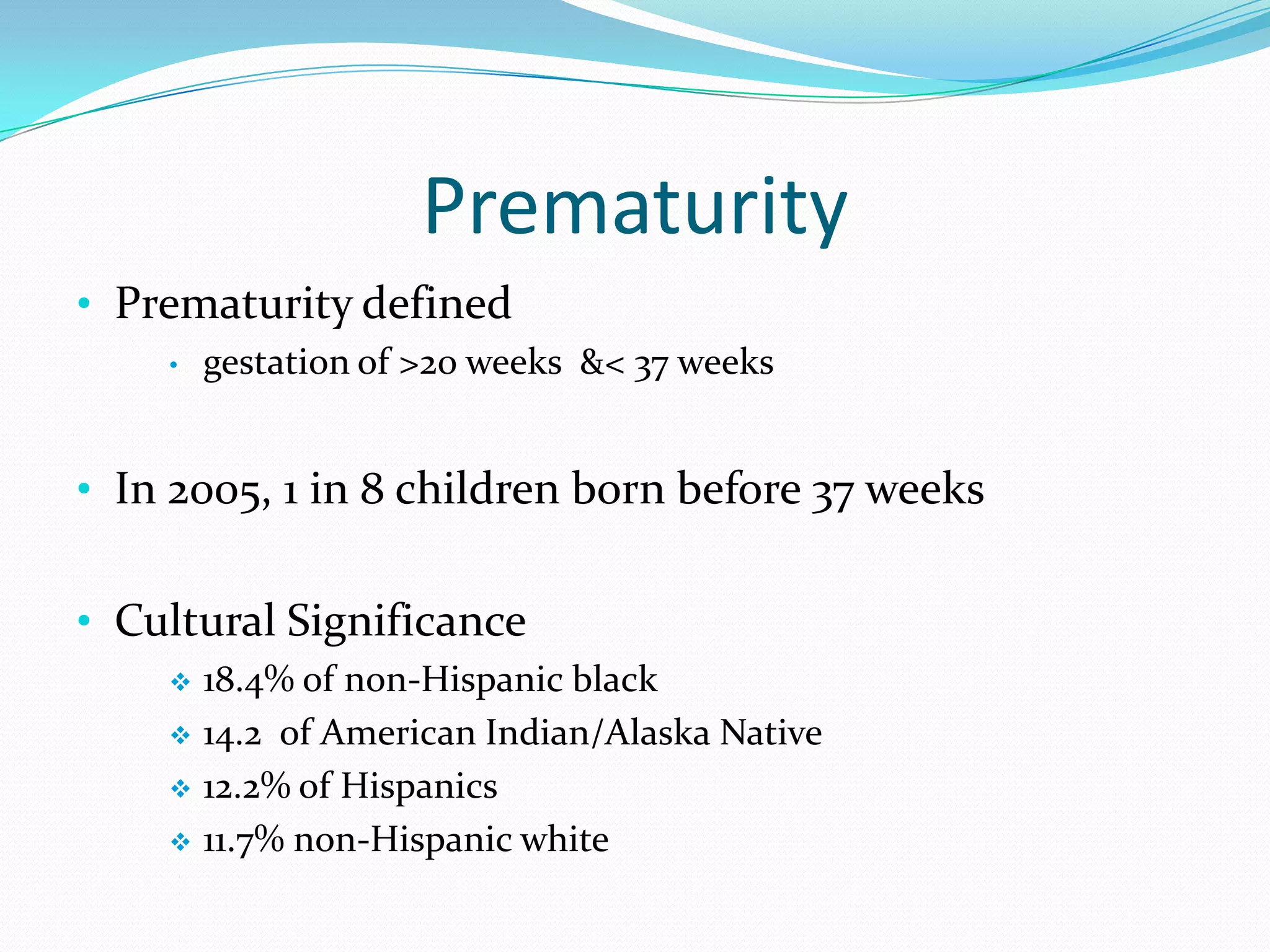 Preventing prematurity & birth defects | PPT