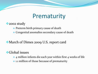 Preventing prematurity & birth defects | PPT