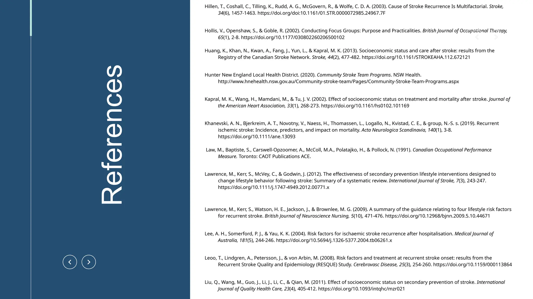 Preventing Recurrent Stroke for general.pptx