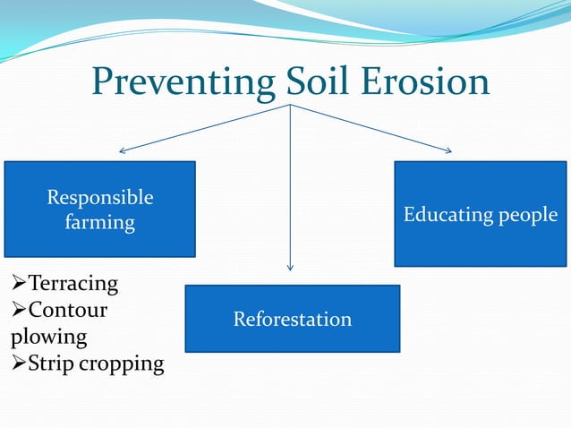 Preventing soil erosion 02 20-12 | PPTX | Agriculture | Industries