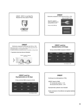Preventing Stroke in Carotid Stenosis | PDF