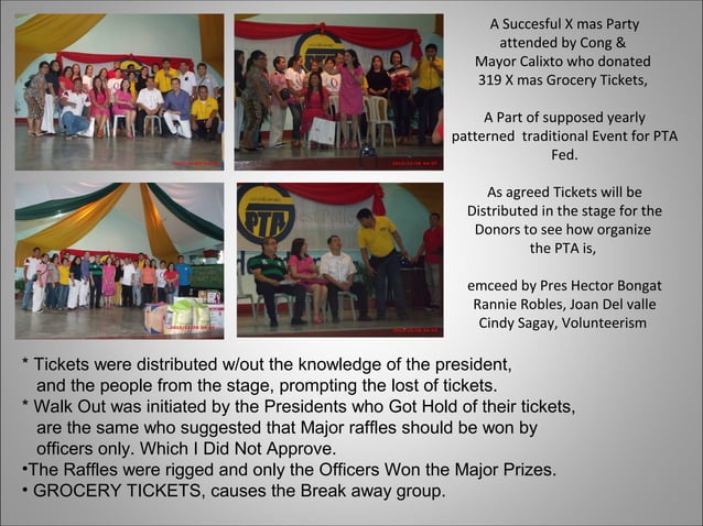 PTA Accomplishment report | PPT