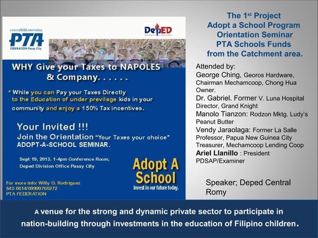 PTA Accomplishment report | PPT