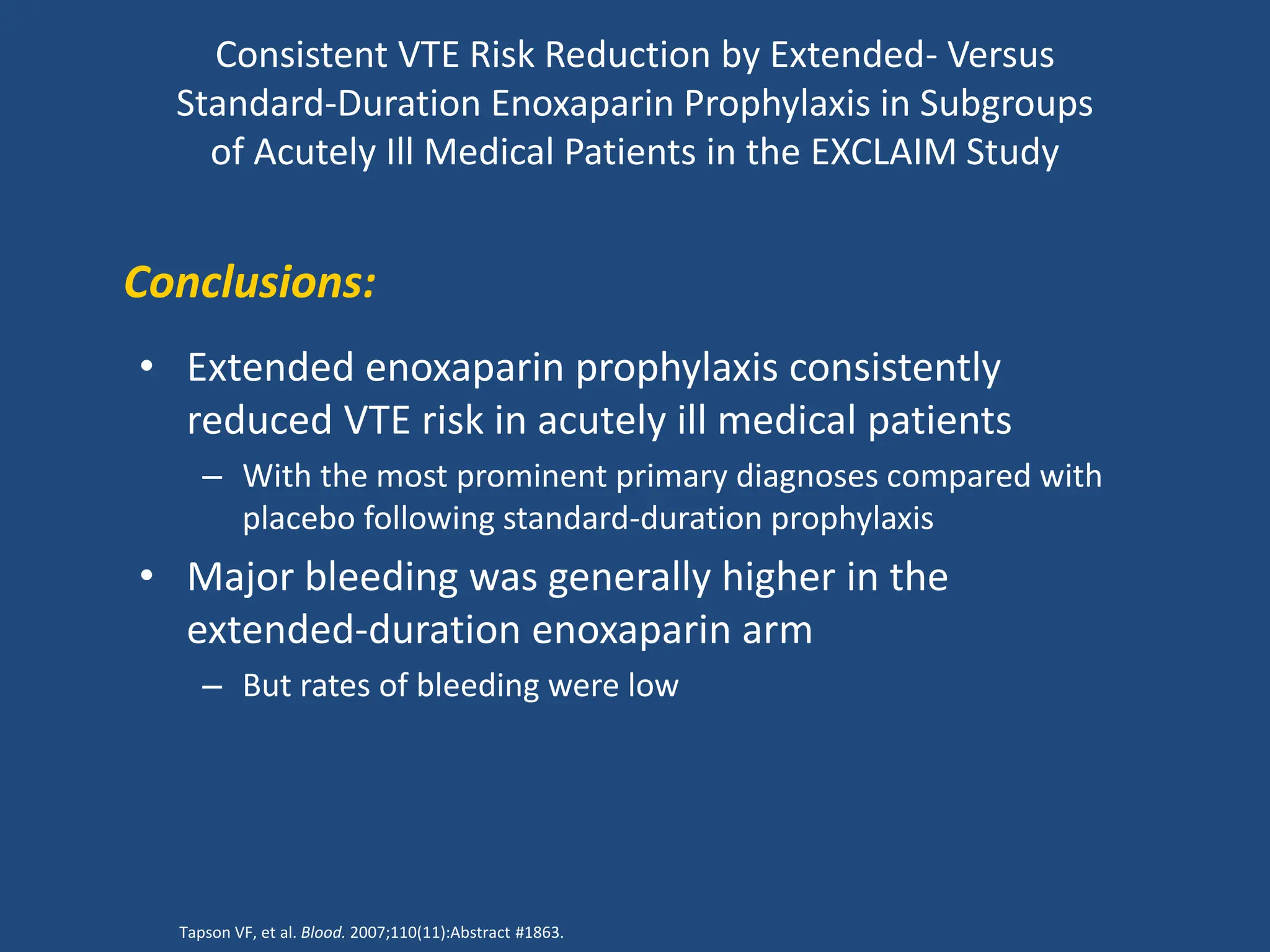 Preventing VTE Venous thromboembolism in hospital | PPT