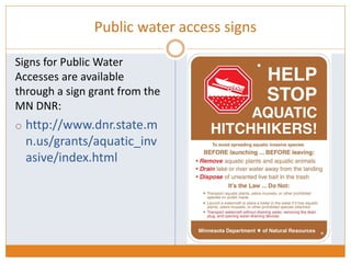 Preventing the Spread of Aquatic Invasive Species | PDF