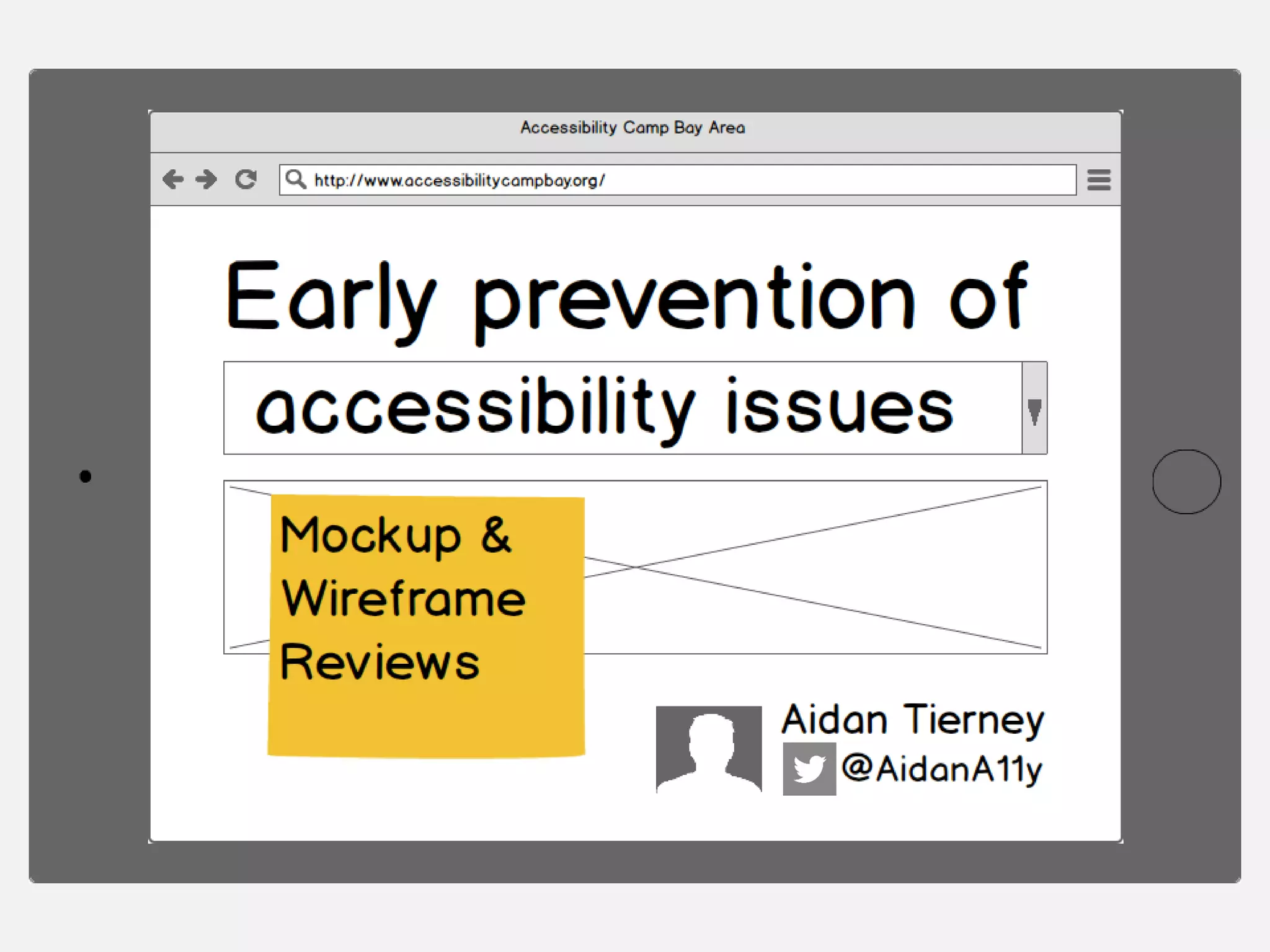 Early prevention of accessibility issues with mockup & wireframe ...