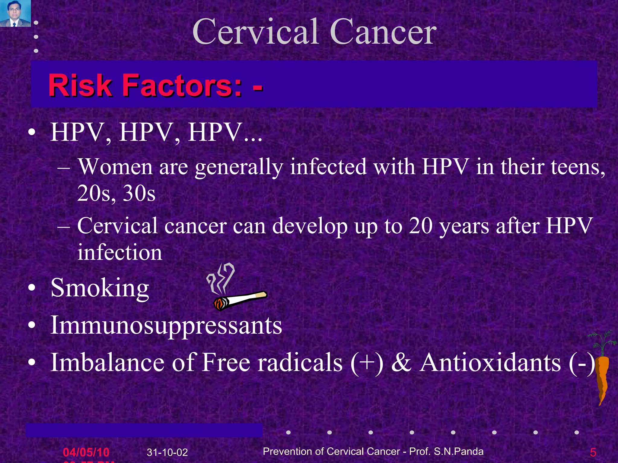 prevention Cervical cancer | PPT