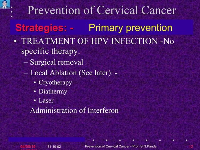 prevention Cervical cancer | PPT