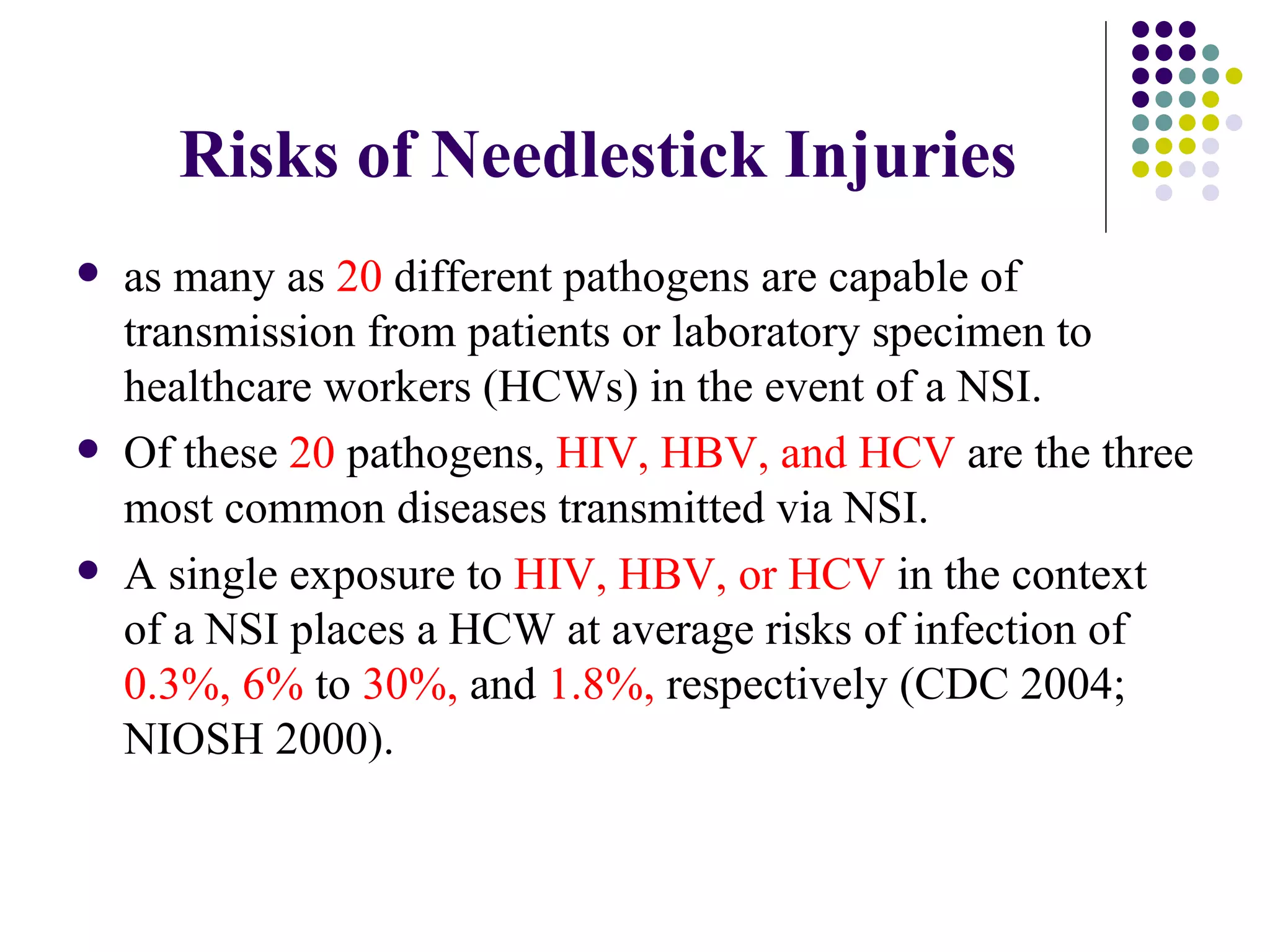 Prevention Of Needlestick Injury Among Chinese Nurses | PPT